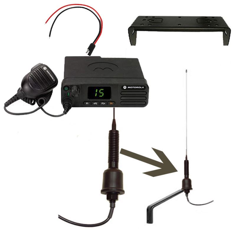 Refurbished Motorola DM4400 VHF Agri Kit