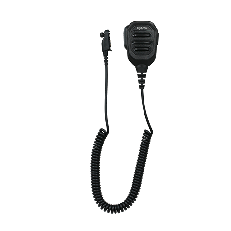 Hytera Compact IP54 remote speaker microphone with 3.5mm audio jack ...